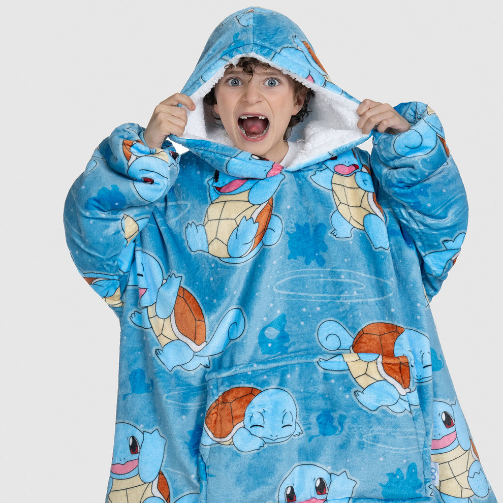 Pokémon Squirtle Oodie™ Originals Kids Licensed – The Oodie USA