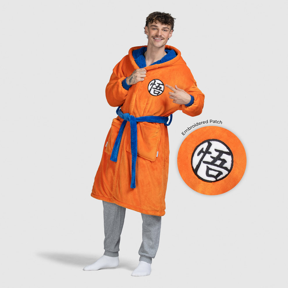 Dragon Ball Super Sherpa Robe Licensed – The Oodie USA