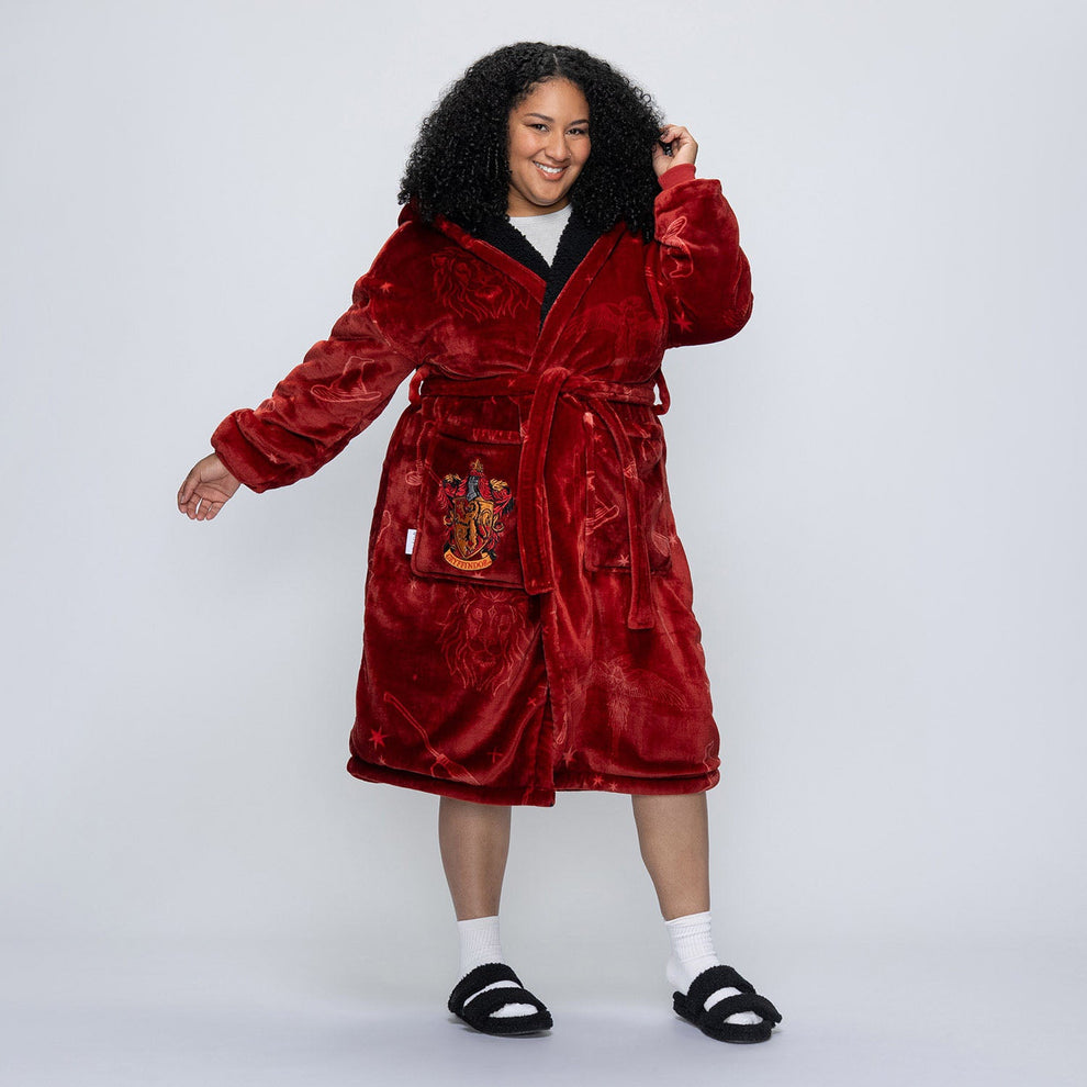 Harry Potter Gryffindor Sherpa Robe Licensed – The Oodie USA