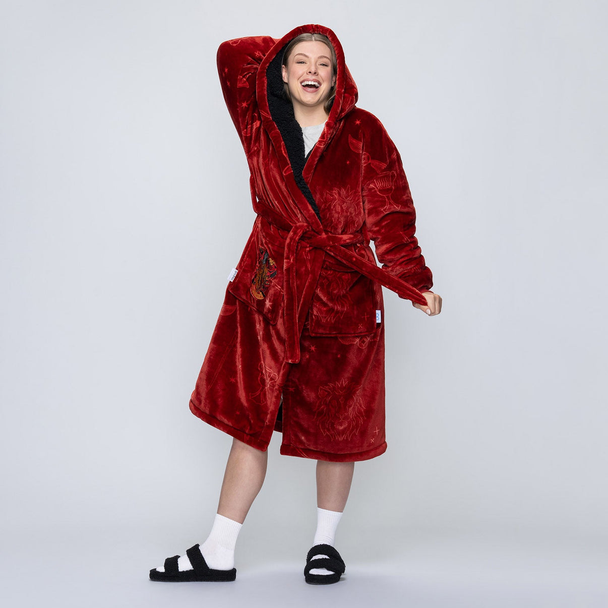 Harry Potter Gryffindor Sherpa Robe Licensed – The Oodie USA