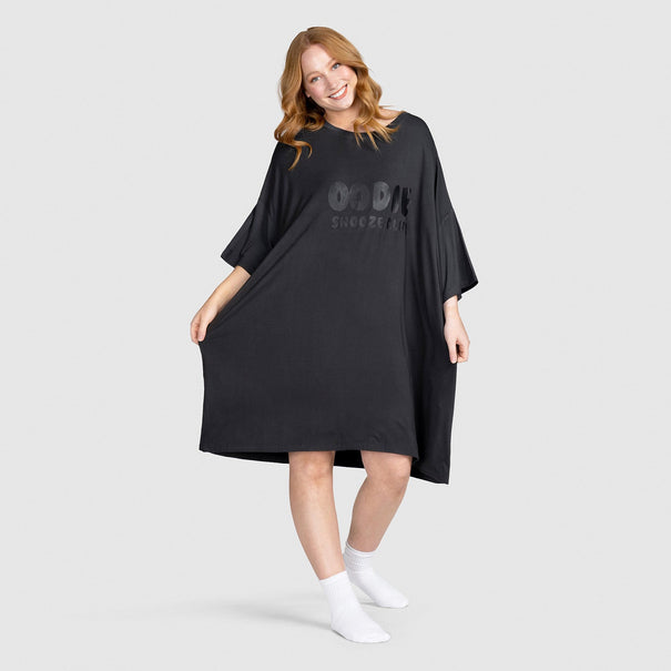 Dark Charcoal Oodie Sleep Tee – The Oodie USA